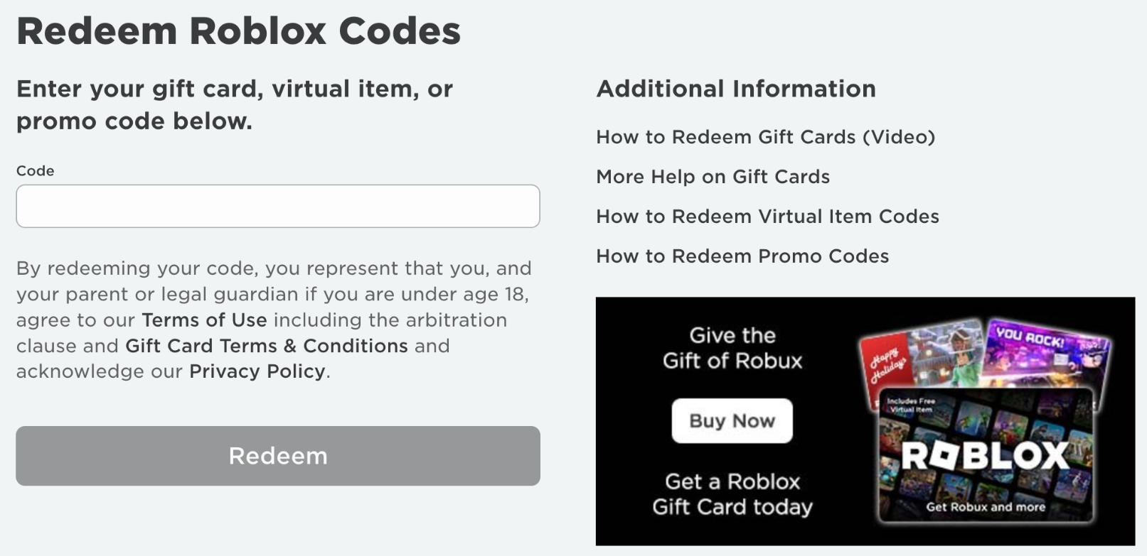 Roblox Redeem Codes in April 2026